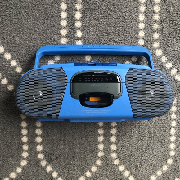 Casio | Portable Audio & Video | Casio Blue Casio Radio With Cassette ...